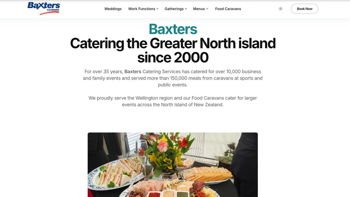 Spit Roast Catering — Baxters
